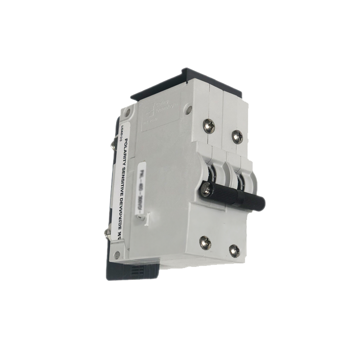 Outback Dual Pole 60 Amp, 300Vdc, 1/4” stud terminals