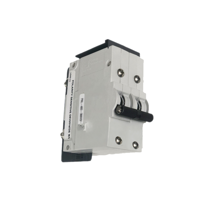 Outback Dual Pole 80 Amp, 300Vdc, 1/4” stud terminals